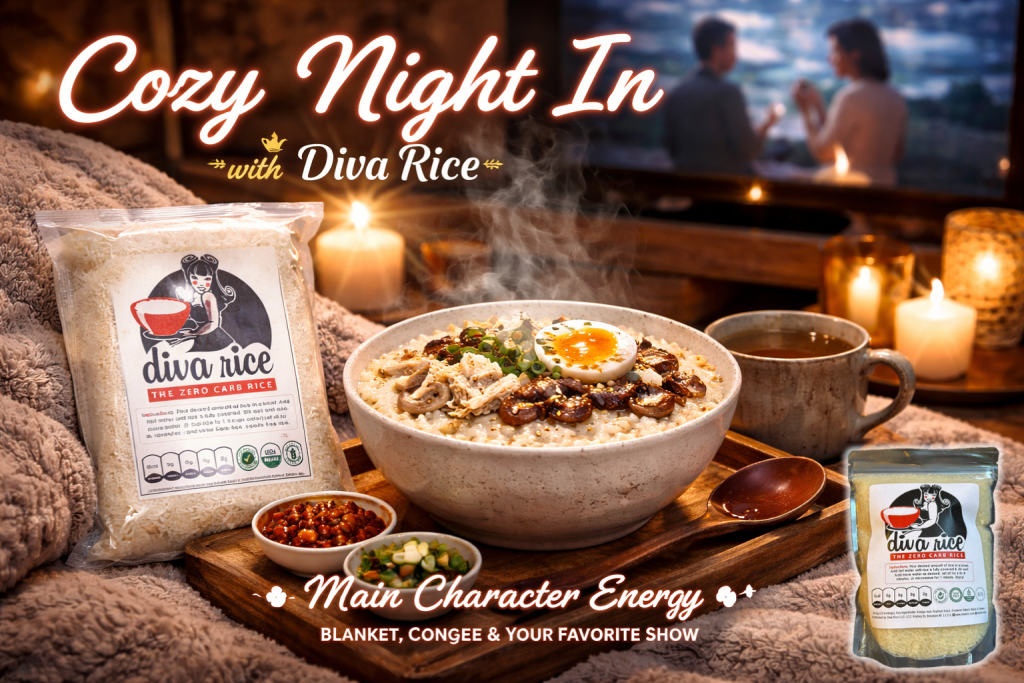 Cozy Night In With Diva Rice - Diva Rice - Zero Carb Rice (Keto ...